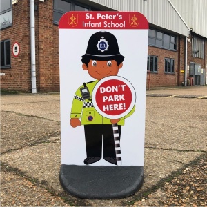 Child Friendly Custom Safety Pavement Signs - Signs 4 Schools